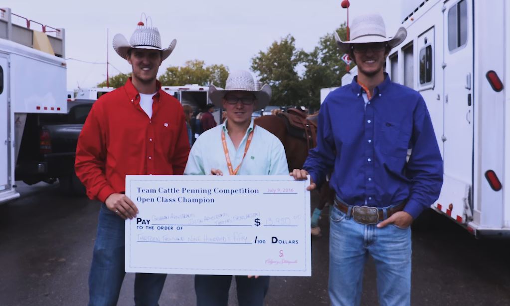 Armstrong-Thorlakson combo coral first place at Team Cattle Penning ...
