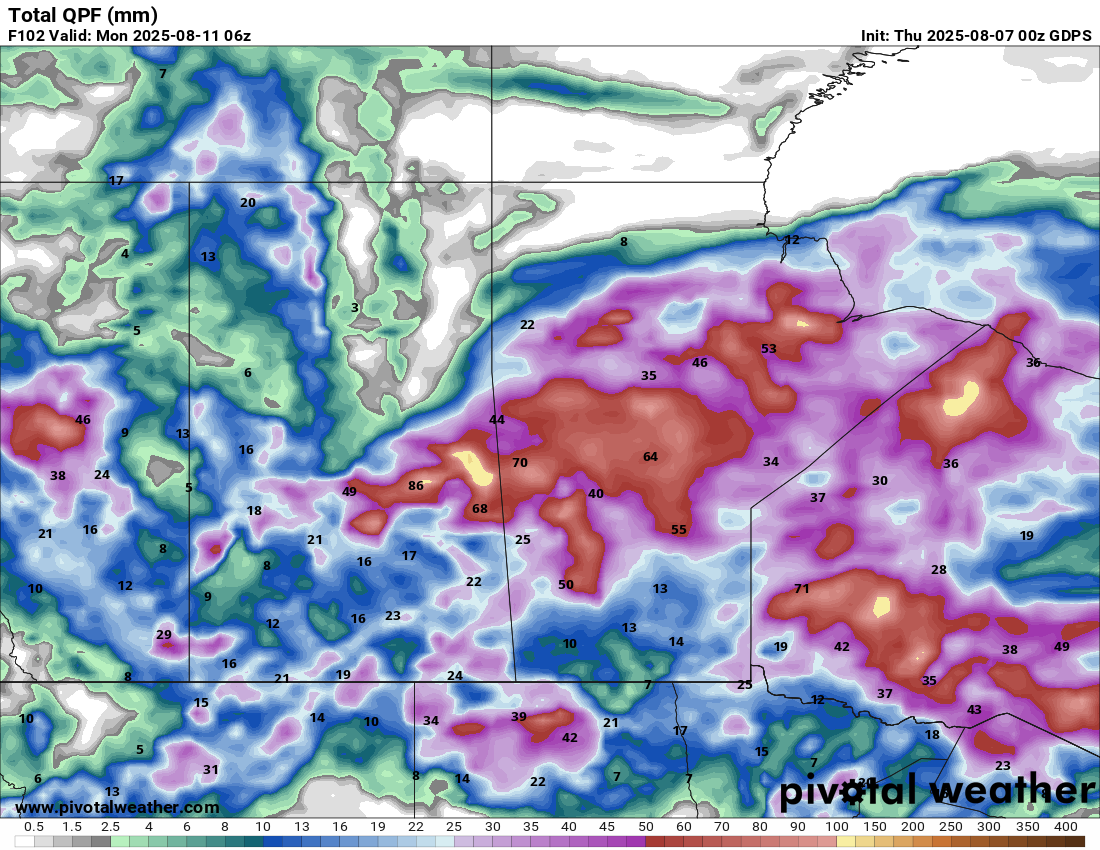 Prairie Weather This Week – MIdweek Update Aug 7