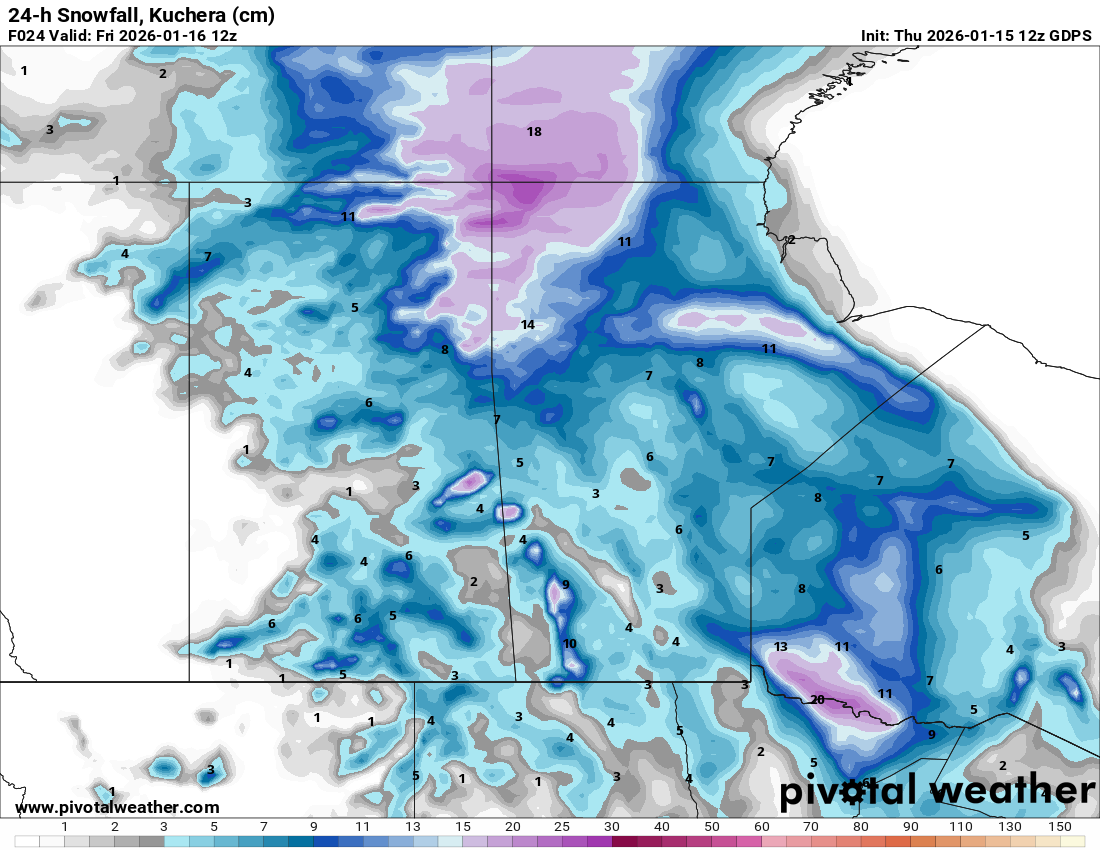 Prairie Weather This Week – Midweek Update Jan 15