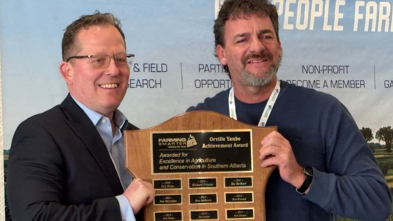 Dr. Brian Beres honoured with Orville Yanke Award for advancing farmer ...